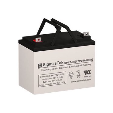 John Deere 110 Lawn Mower Battery Replacement by SigmasTek, 12V 35AH U1 ...