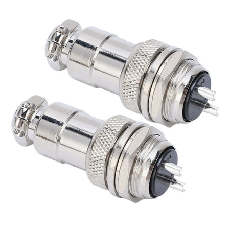 Aviation Plug Connector, Zinc Alloy Shell Easy Operation Long Life Span ...