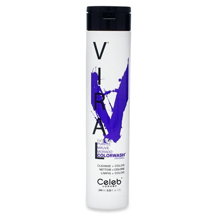 Celeb Luxury Viral Colorwash: Purple Color Depositing Shampoo ...