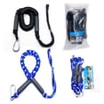 Boat Bungee Dock Lines Kayak Cords Docking Mooring Rope Stretches 4-7ft ...