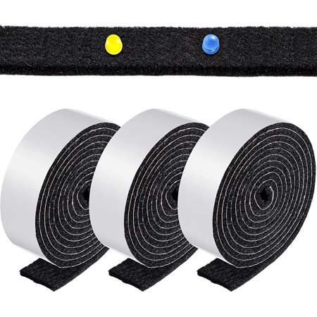 1 Inch x 60 Inch Self Stick Felt Strips Thick Self Adhesive Felt Tapes ...