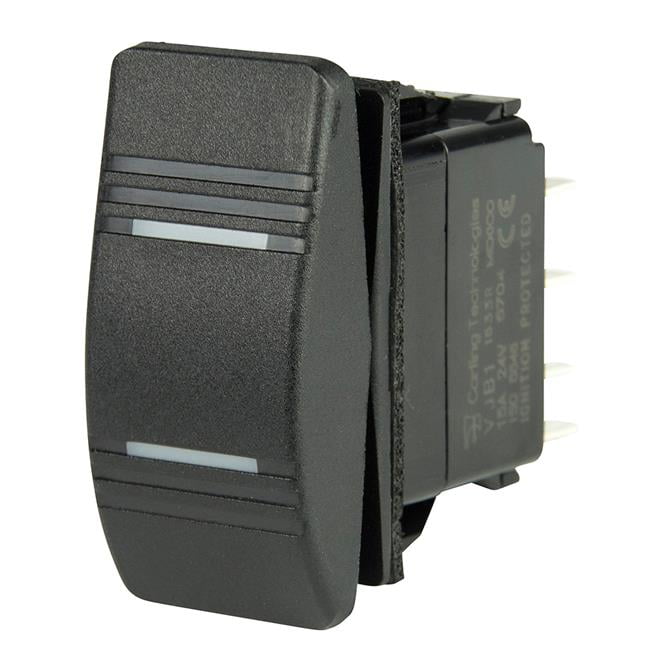BEP 1001808 Weather Resistant Contura Rocker Switch, On-Off?On, DPDT, 1 ...