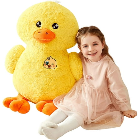 AmPm Large Duck Stuffed Animals Giant Soft Plush Toy - Cute Huge Jumbo ...