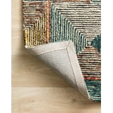 Loloi II Spectrum Geometric Lagoon / Spice Area Rug - Walmart.com