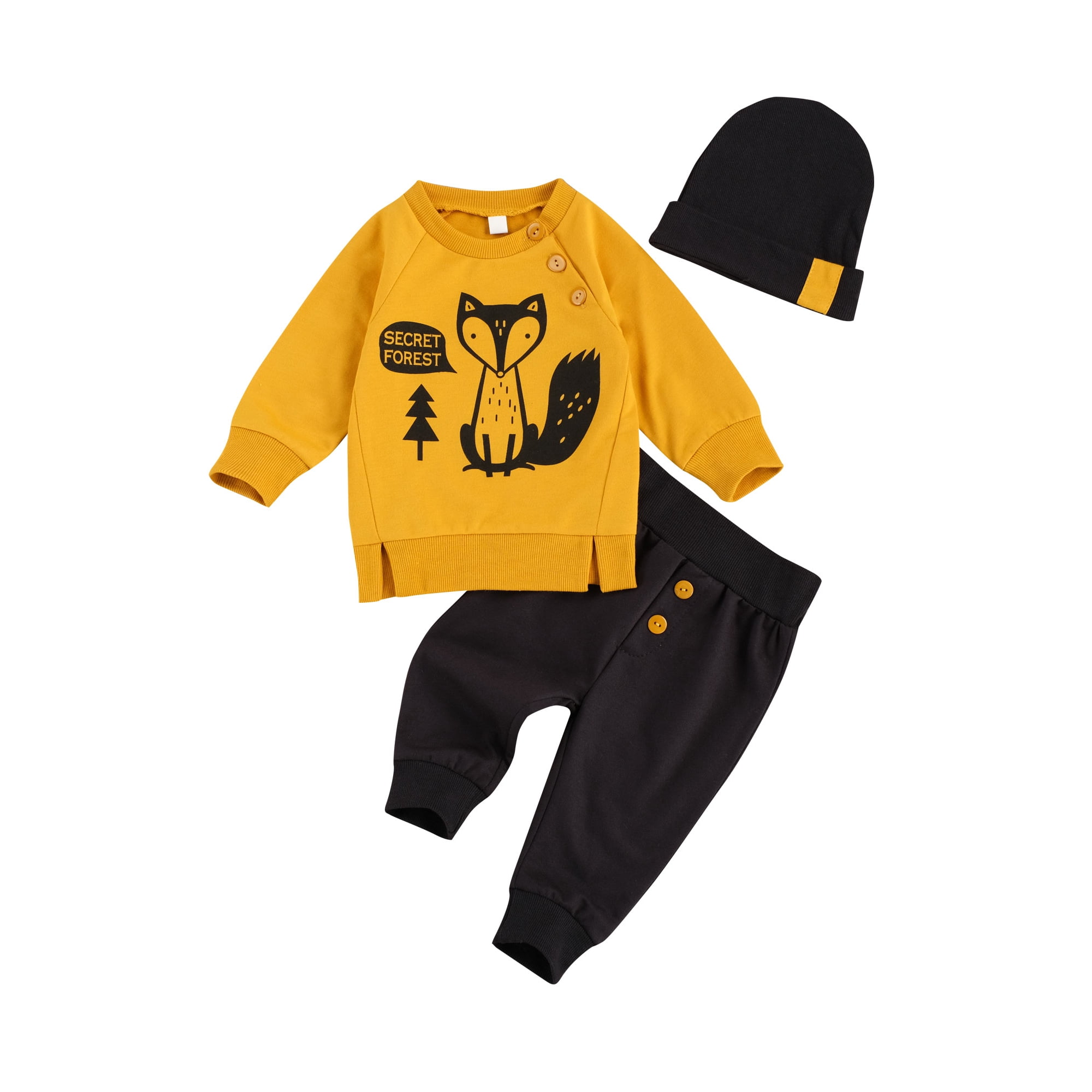Click here for Fortune Baby Boy Fox Printed Sweatshirt+High Waist... prices