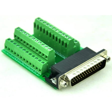 Slim Right Angle D'SUB DB44HD Male Header Breakout Board Module ...