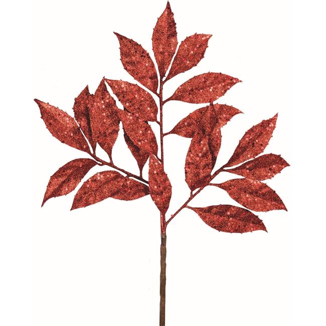 Red Laurel Leaf Faux Plants & Trees - Walmart.com