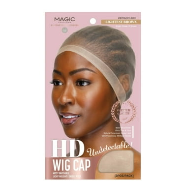 Evolve Brown Wig Cap, 2 Count - Walmart.com