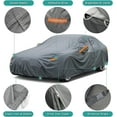 16 Layers Car Cover Waterproof All Weather, Heavy Duty Outdoor Car ...