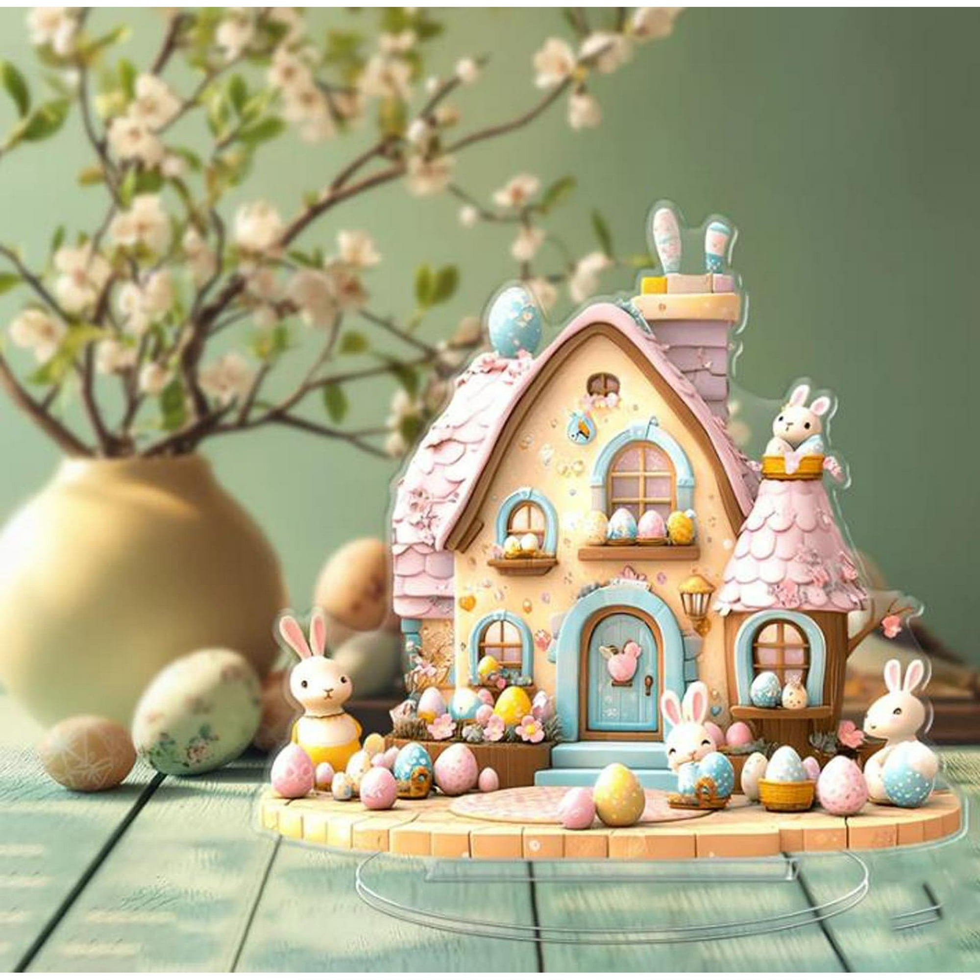 Click here for Boovnll Easter Eggs  Acrylic Flat Ornament Easter... prices