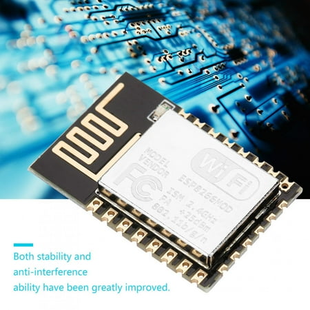 WIFI Transceiver Module, Professional Portable Esp-12E ESP8266 WIFI ...