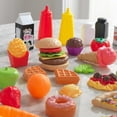 KidKraft 65-Piece Plastic Play Food Set for Play Kitchens - Walmart.com