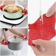 2 Pairs Silicone Cooking Pinch Grips Oven Mitts Potholder for Kitchen ...