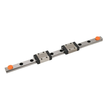 Linear Guide, 2 Slide Blocks Bearing Steel Fine Workmanship Linear ...