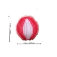 HCBY Laundry Balls, Extra-large yet Compact Friction Cleaner, Thickened ...