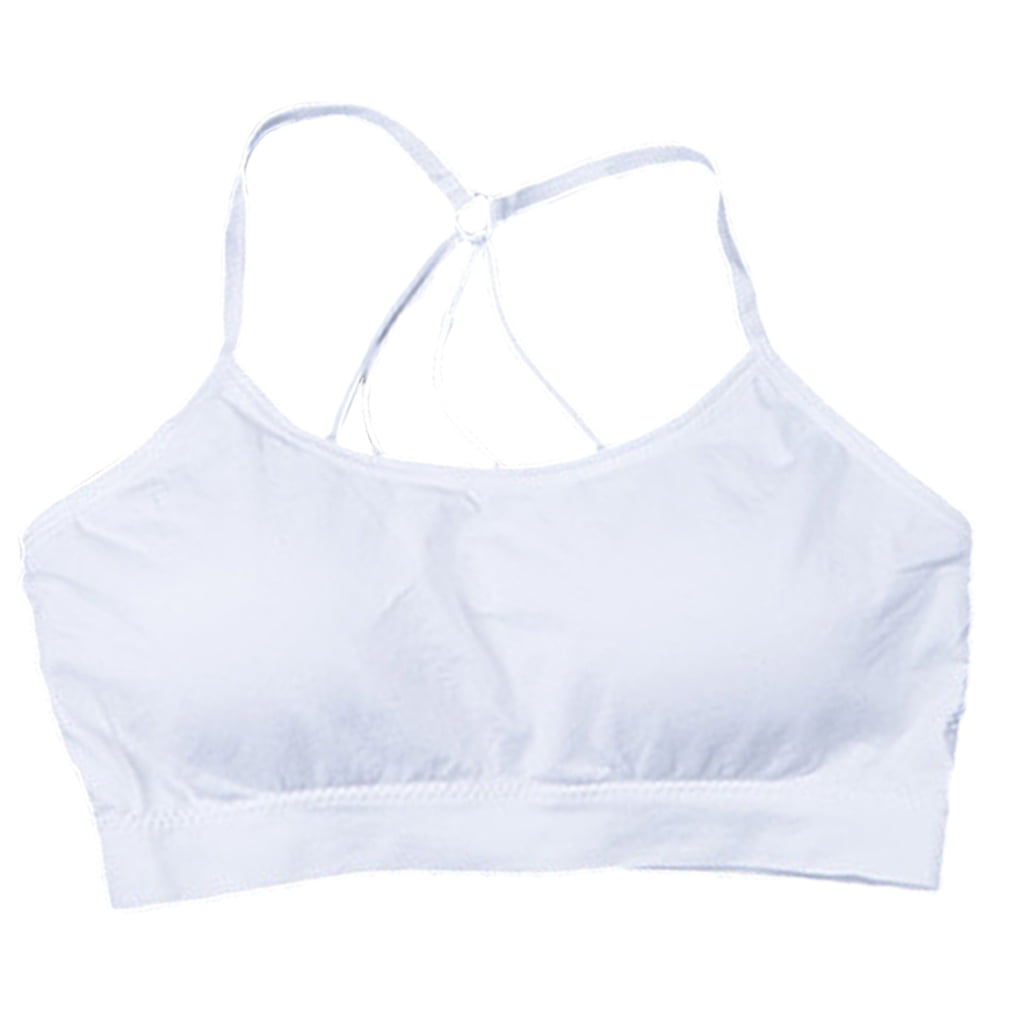 Sexy Women Sport Bra Tops Chest Wrap Wirefree Removable Pads Underwear ...