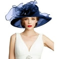 Women Derby Church Dress Hat Adult Fancy Bride Floral Tea Party Fascinators Bridal Wedding