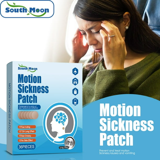 36 PC Portable Motion Sickness Stickers For Adults And Children To Tinnitus, Motion Sickness ...