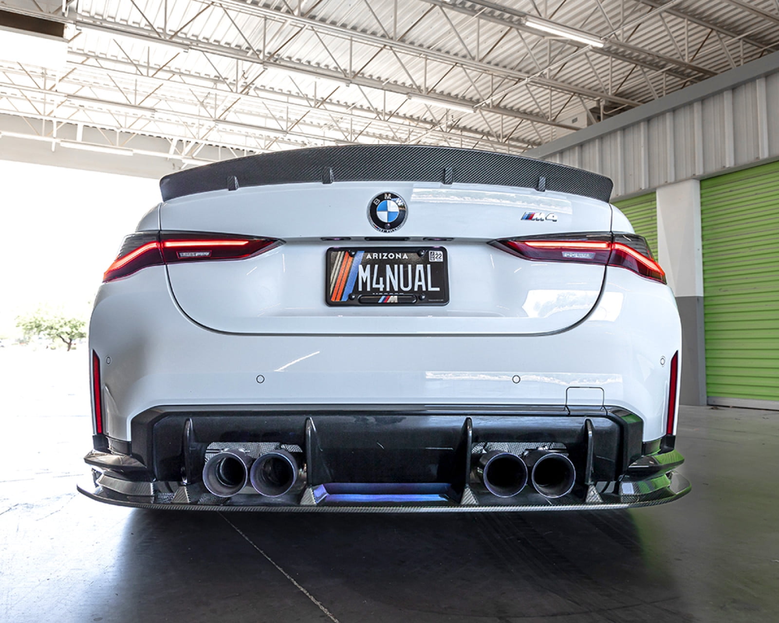 VR Aero Carbon Fiber Rear Diffuser BMW M3 G80 | BMW M4 G82 - Walmart.com