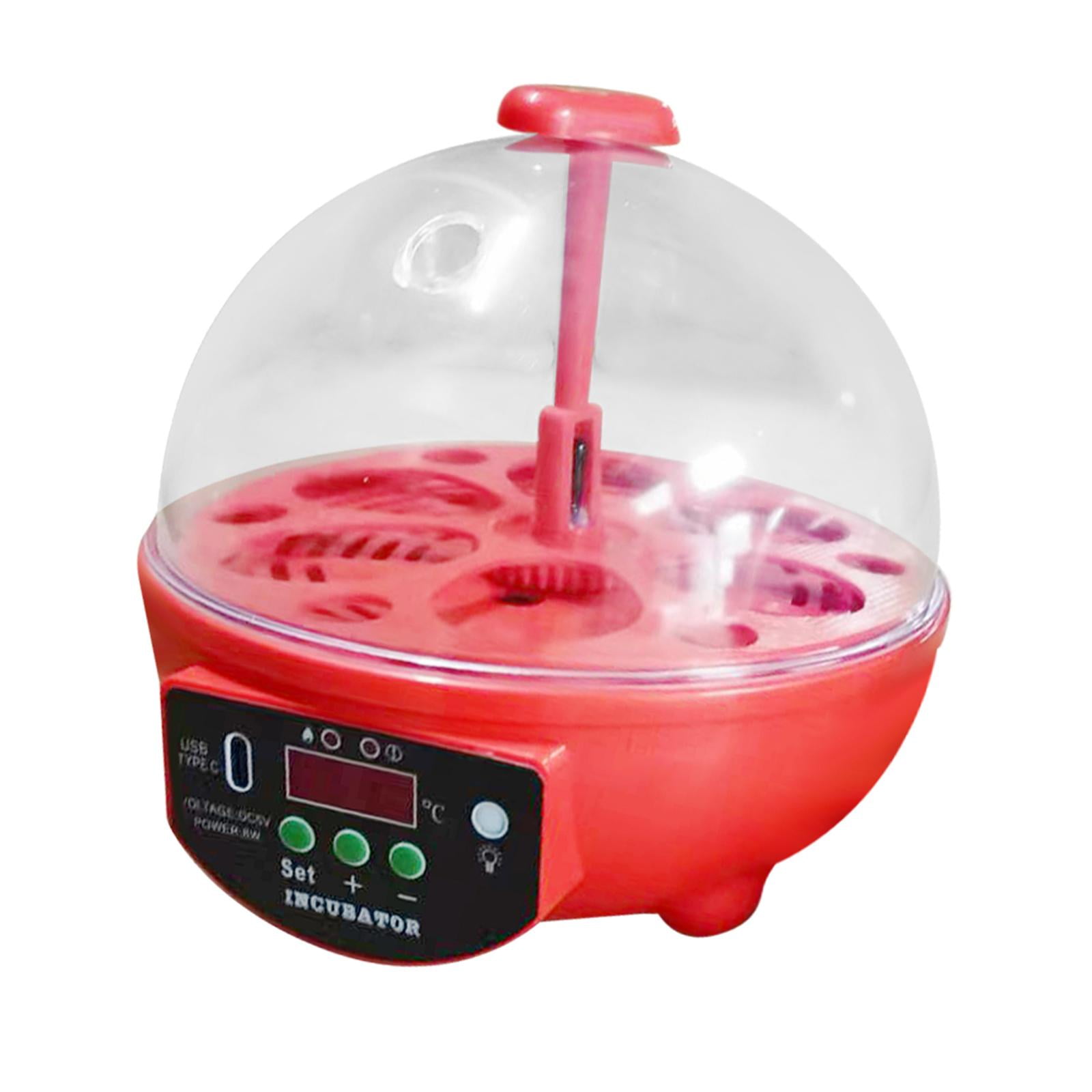 USB 6 Eggs Incubator Hatching Eggs LED Display Chicken Hatcher for ...