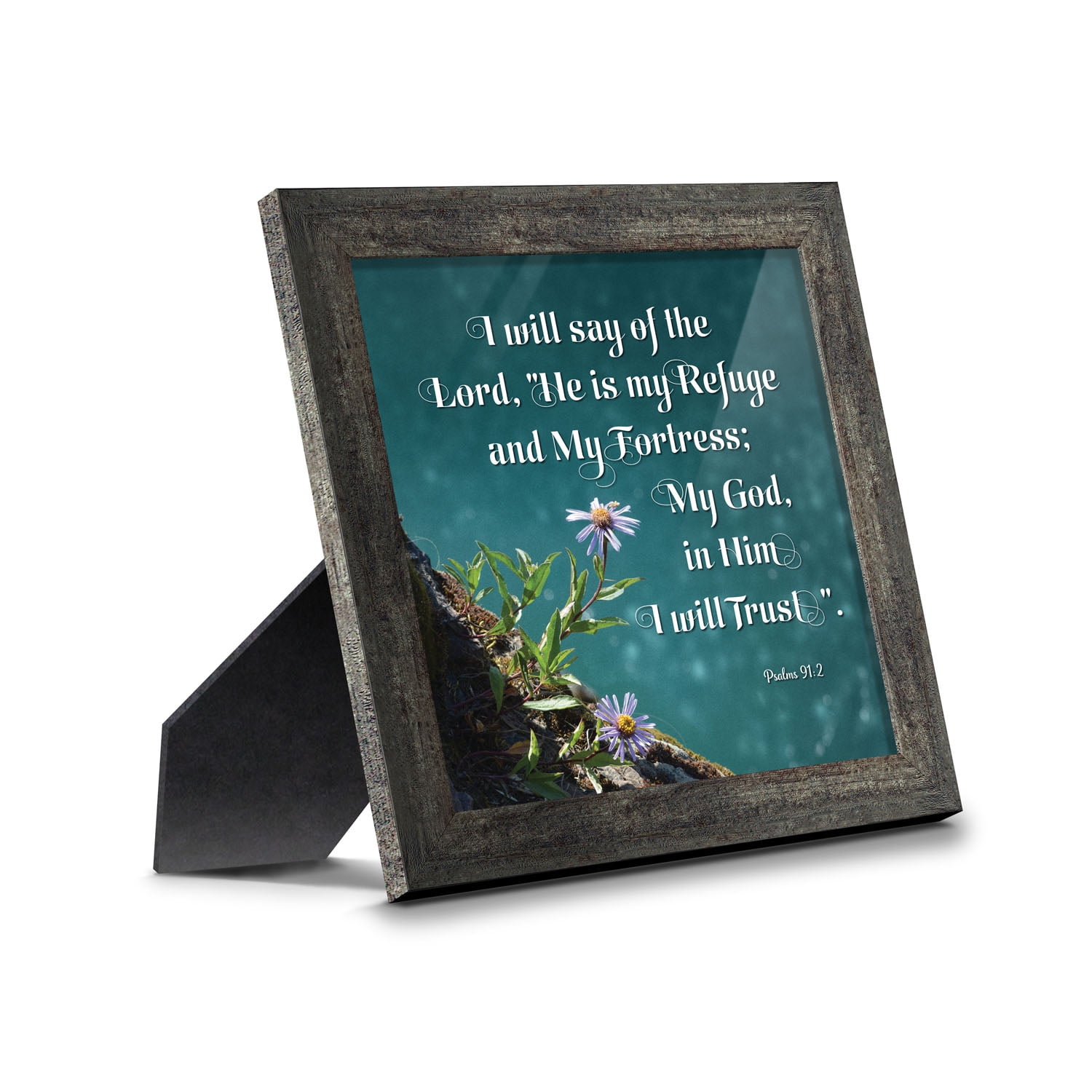 In Him I Trust, Gifts with Scripture, Christian Picture Frame, Psalms ...