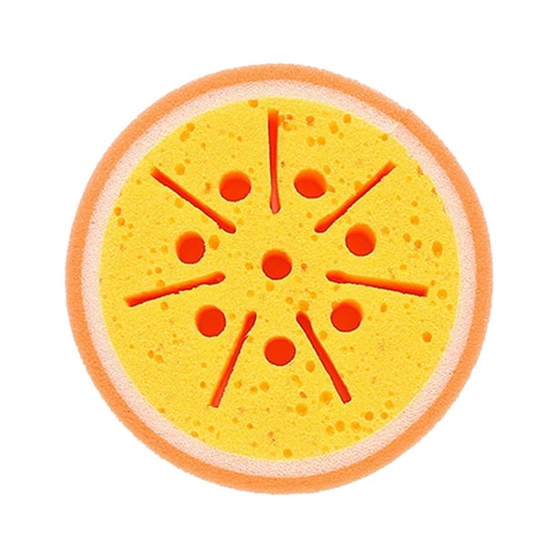 Kitchen Cleaning Tool,Lovely Fruit Sponge Dish Scouring Pad Cleaning ...