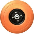 10" Double Sided Axle Hub Tire 4.10/3.50-4 (Flat Free Design) - Walmart.com