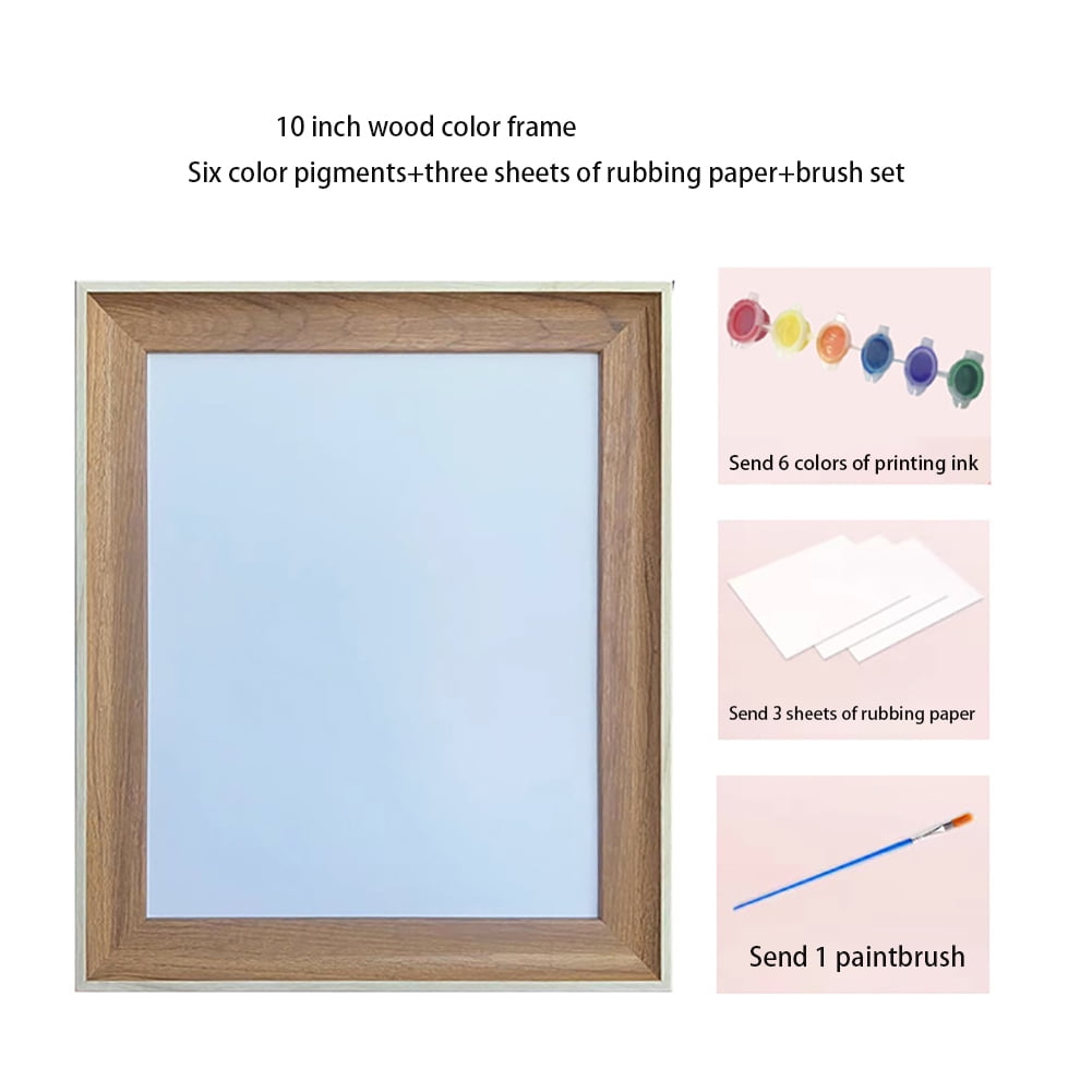 CSCHome Baby Photo Frame, Newborn Handprint and Footprint Keepsake ...