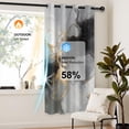 Black and Gold Marble Pattern Blackout Curtains,Triple Weaved Fabric ...