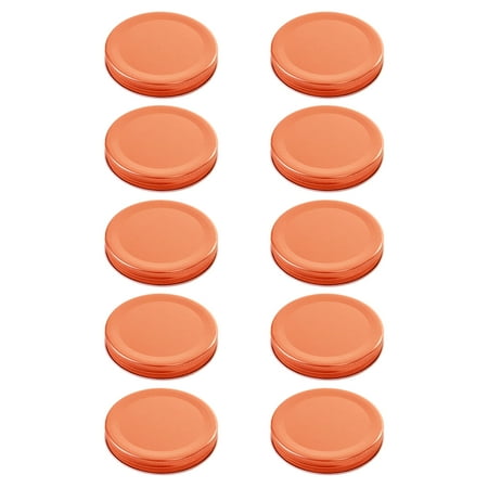 10pcs Tinplate Storage Caps Replacement Parts Canning Lids Mason Jar ...