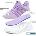 Kushyshoo Kids Sneakers Light Purple Running Tennis Athletic Shoes for ...