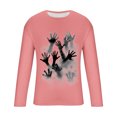 WXLWZYWL Halloween Tops for Men Men's Halloween Horror Blood Vessel ...