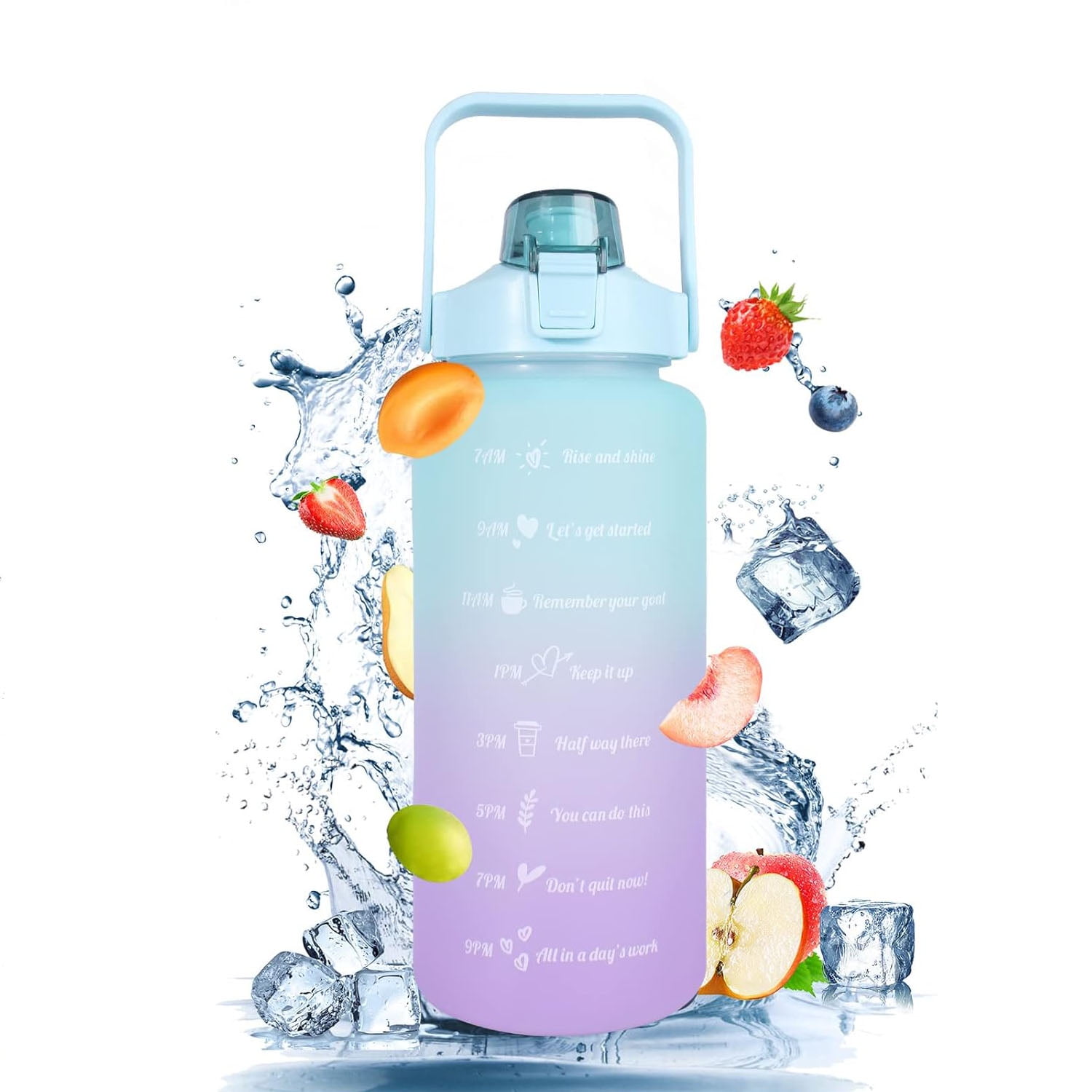 Click here for Amdohai 64 Oz/Half Gallon Water Bottle Jug  Motiva... prices