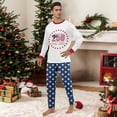 250 Anniversary Usa Family Pajamas Matching Sets, USA Patriotic Black ...