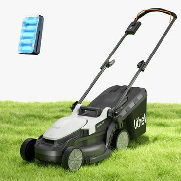 Mightymow Cordless Lawn Mower, 20V Electric Lawn Mowers, 13 inch, 5 ...