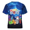 Boys Girls Number Cartoon Show Block T-Shirts 3D Graphic Shirts Kids ...