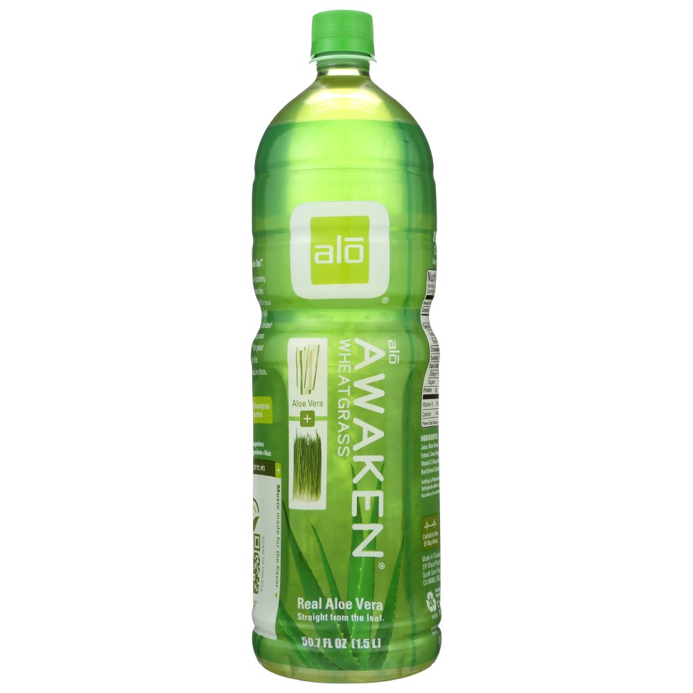 Alo Awaken Aloe Vera Juice Drink, 50.7 Oz. - Walmart.com - Walmart.com