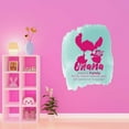 Ohana Means Family Family means nobody gets left Behind Quote Wall Art ...