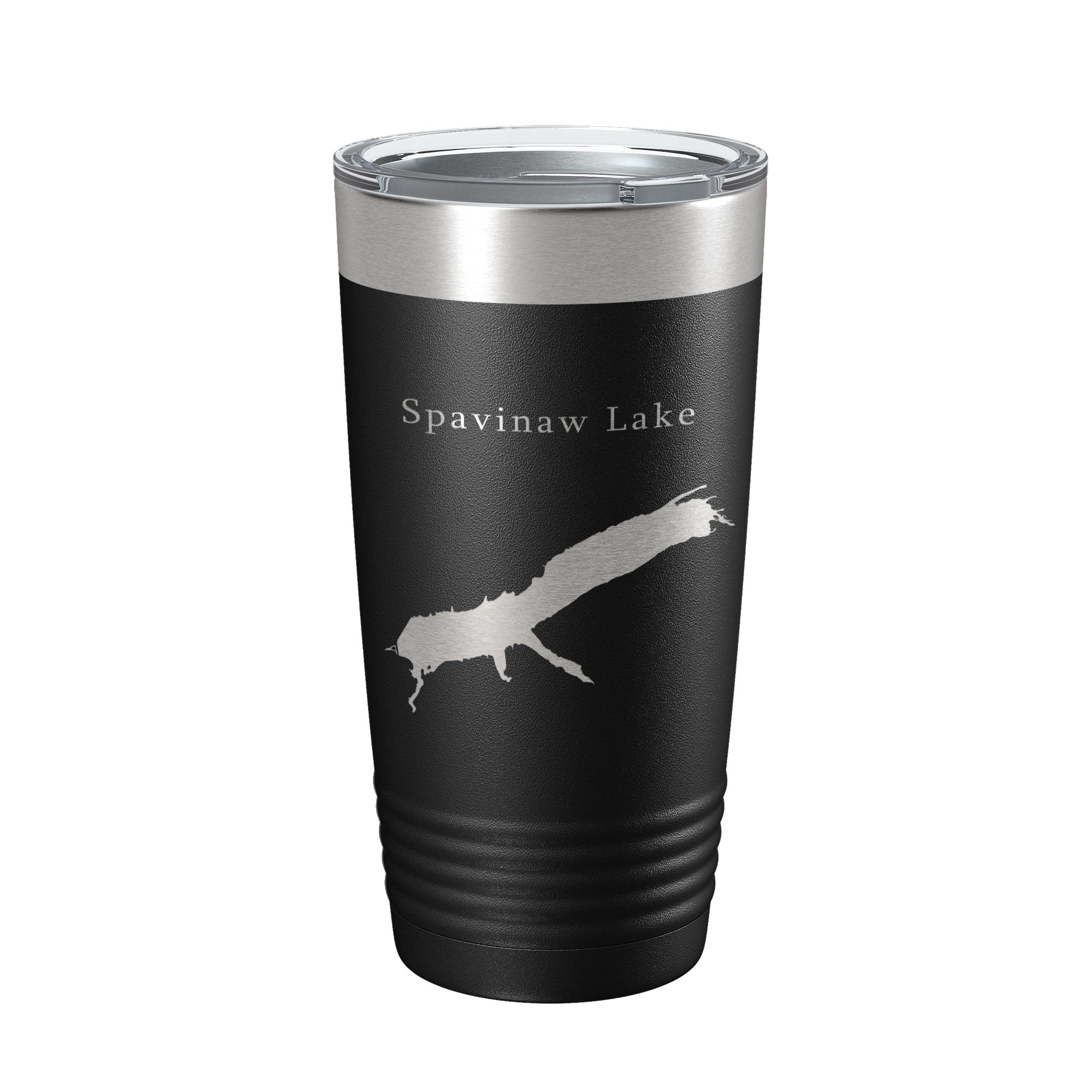 Spavinaw Lake Map Tumbler Travel Mug Insulated Laser Engraved Coffee ...