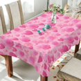 60x60in Square Printed Tablecloth Easy-Care Decorative Table Cloth for ...