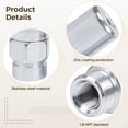 8 Pcs Grease Coupler, Heavy Duty Stainless Steel 4500 PSI, 1/8 In NPT ...