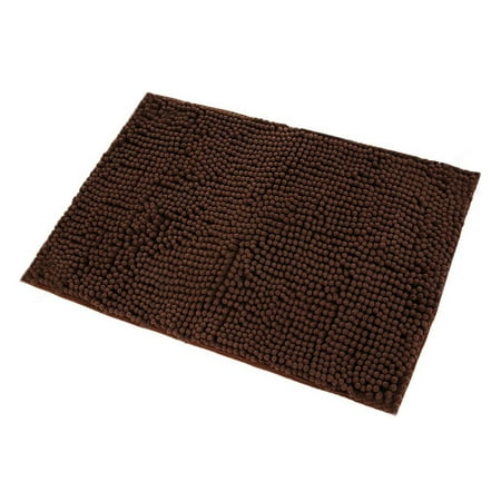 40x60CM Large Size Solid Color Microfiber Chenille Bathroom Floor Mat ...