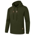Weilanxin Mens Hooded Sweatshirt Casual Long Sleeve Drawstring Waffle ... Weilanxin Mens Hooded Sweatshirt Casual Long Sleeve Drawstring Waffle ...