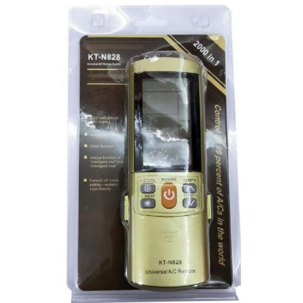 Control remoto universal de aire acondicionado KT N828 | Bodega Aurrera en línea