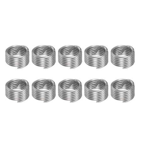 Uxcell M16 x 2 1D 16mm 304 Stainless Steel Wire Thread Insert Threaded ...