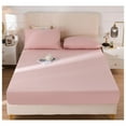Kfiwszcfitted Bottom Sheet Queen Fitted Sheet Solid Color Fitted Bed