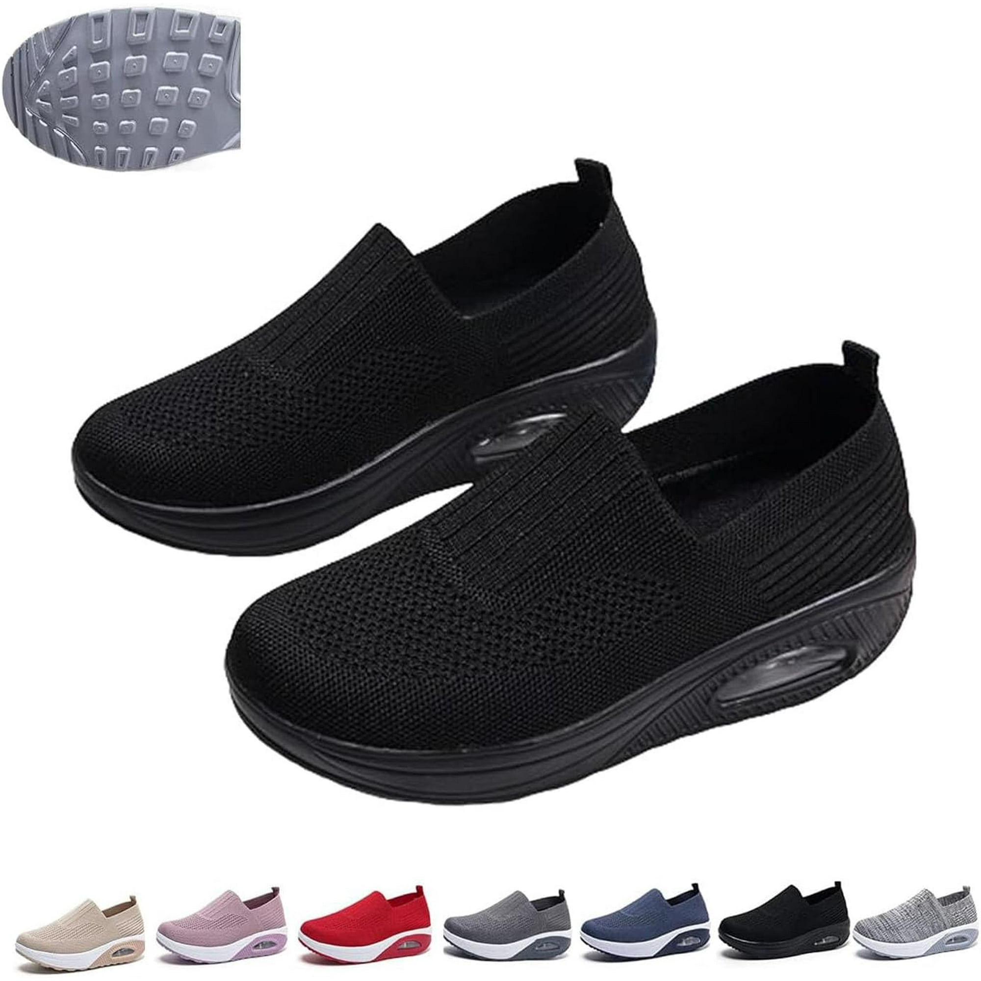 Click here for Orthopedic Sneakers For Women Slip-On Light Air Cu... prices