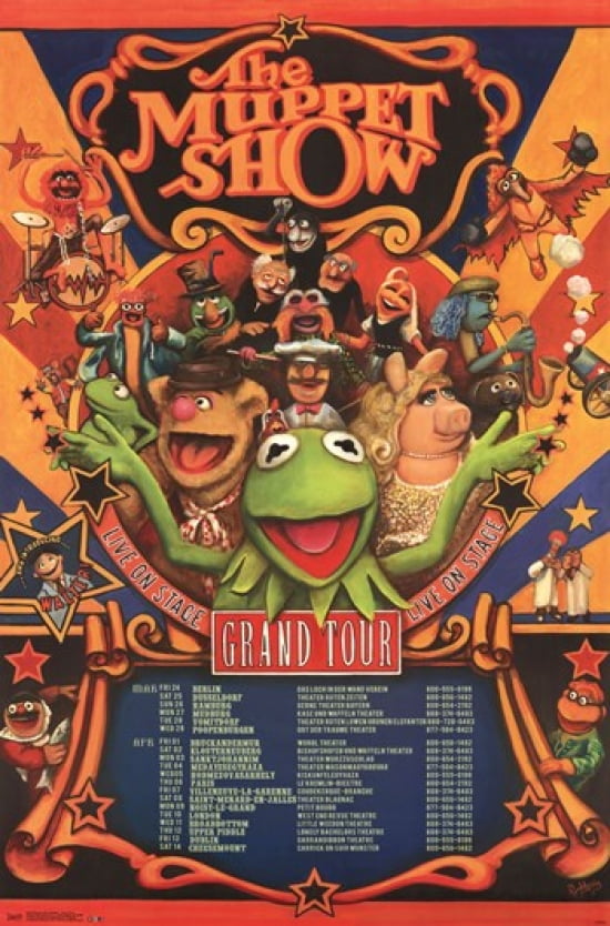 Muppets Most Wanted - Grand Tour Poster Print (24 x 36) - Walmart.com