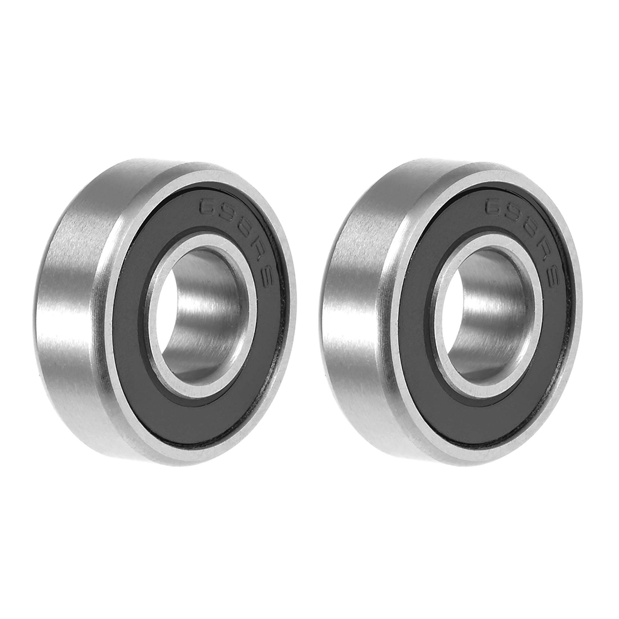 698-2RS Ball Bearing 8x19x6mm Double Sealed ABEC-3 Bearing 2pcs ...