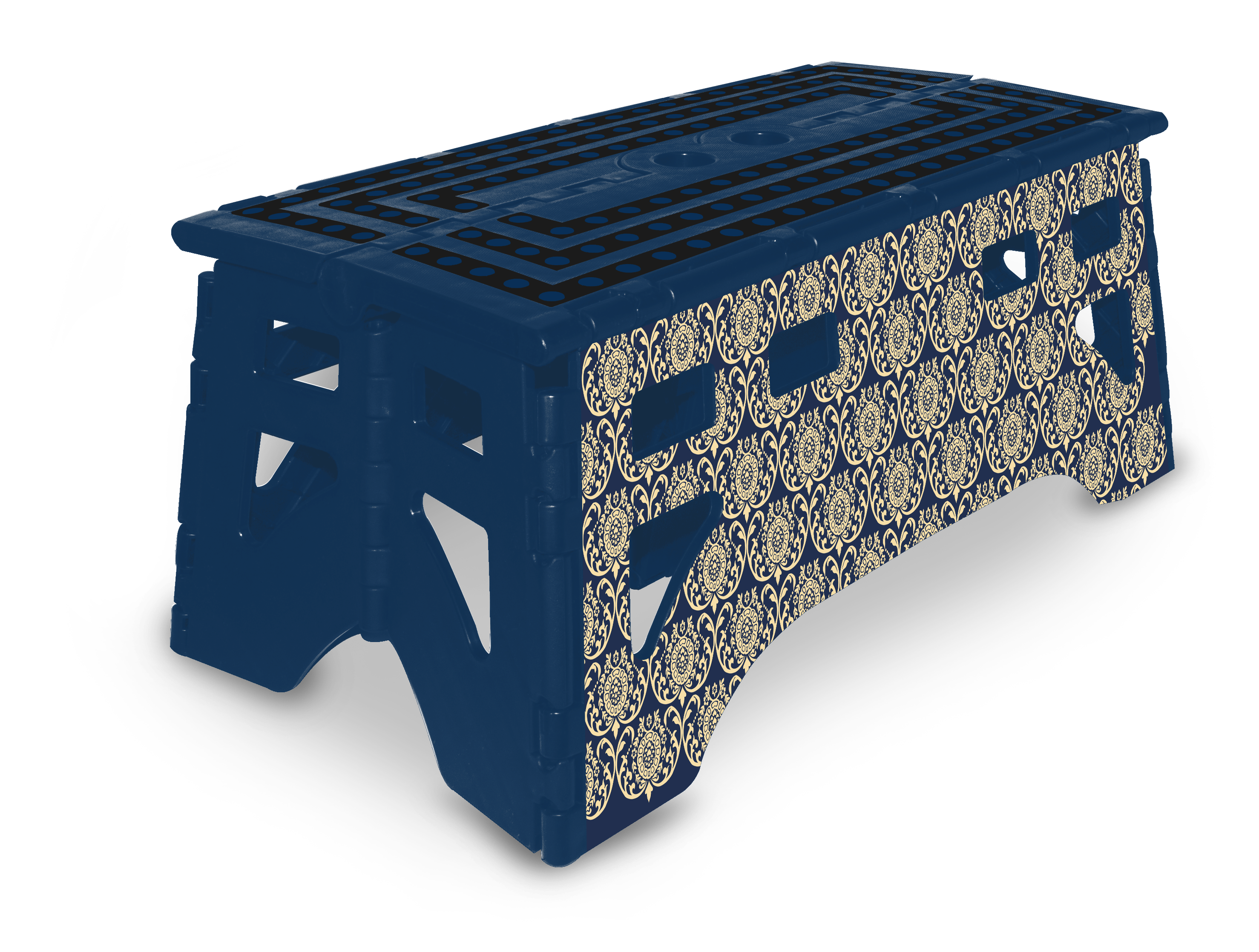 eXpace ES389 Folding Step Stool, 20-Inch Extra Wide Heavy Duty, Non ...